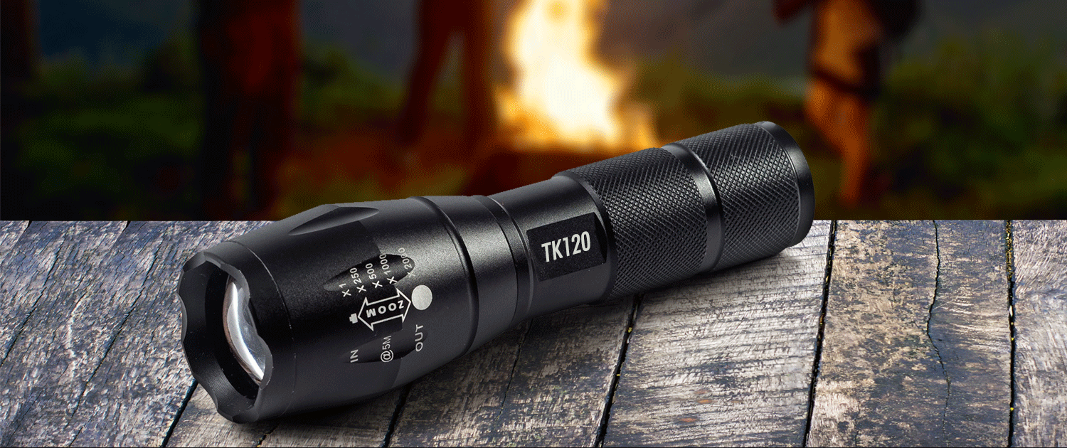 Security LED Flashlight For Everyday Use - EcoGear FX